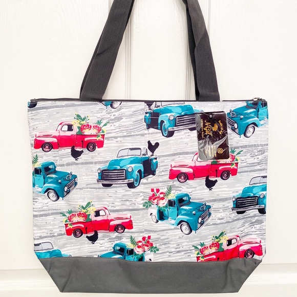 ngil | Bags | From The Farm Gray Tote Bag | Poshmark